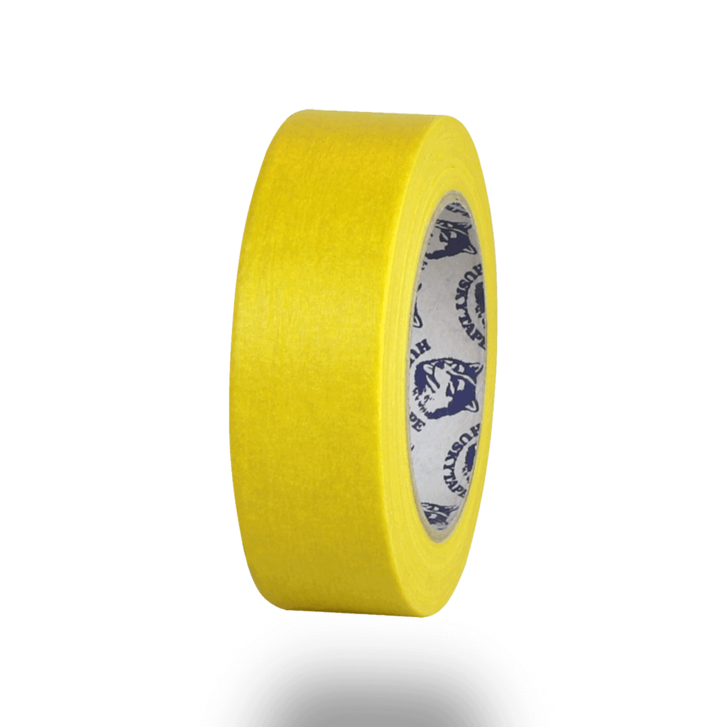 1260 7‑Day Professional Yellow Masking Tape - Husky Tape